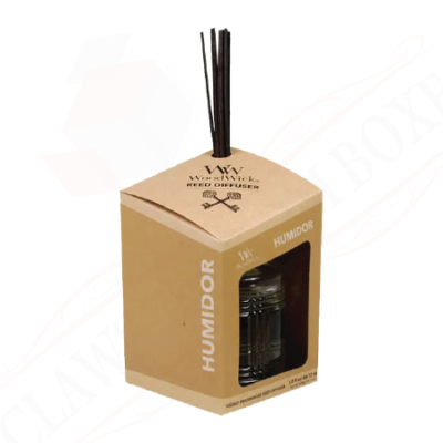 Reed Diffuser Boxes Packaging With Window at Wholesale Price