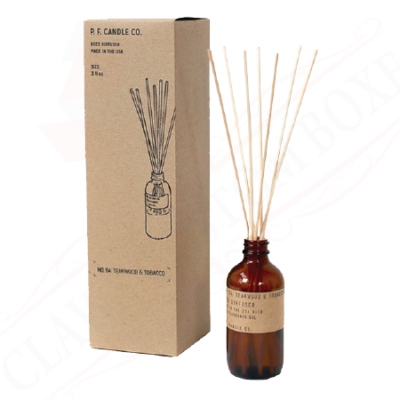Reed Diffuser Boxes Packaging With Window at Wholesale Price