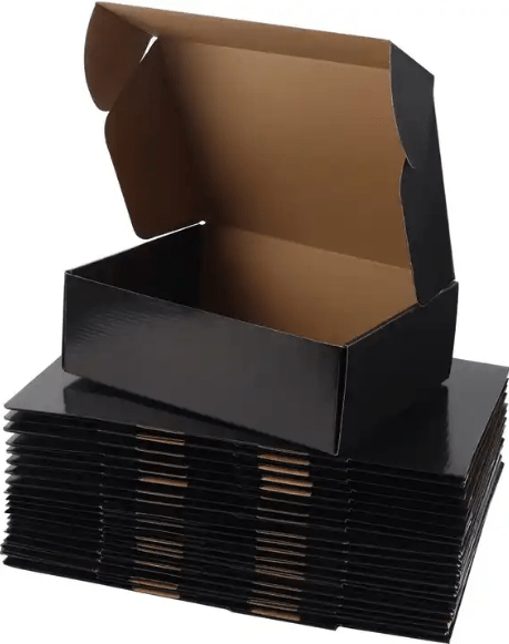 Black Mailing Boxes | Custom Black Mailing Boxes Wholesale