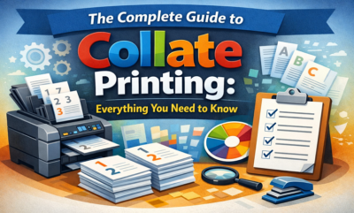 A Complete Guide to Collate Printing and How It Works